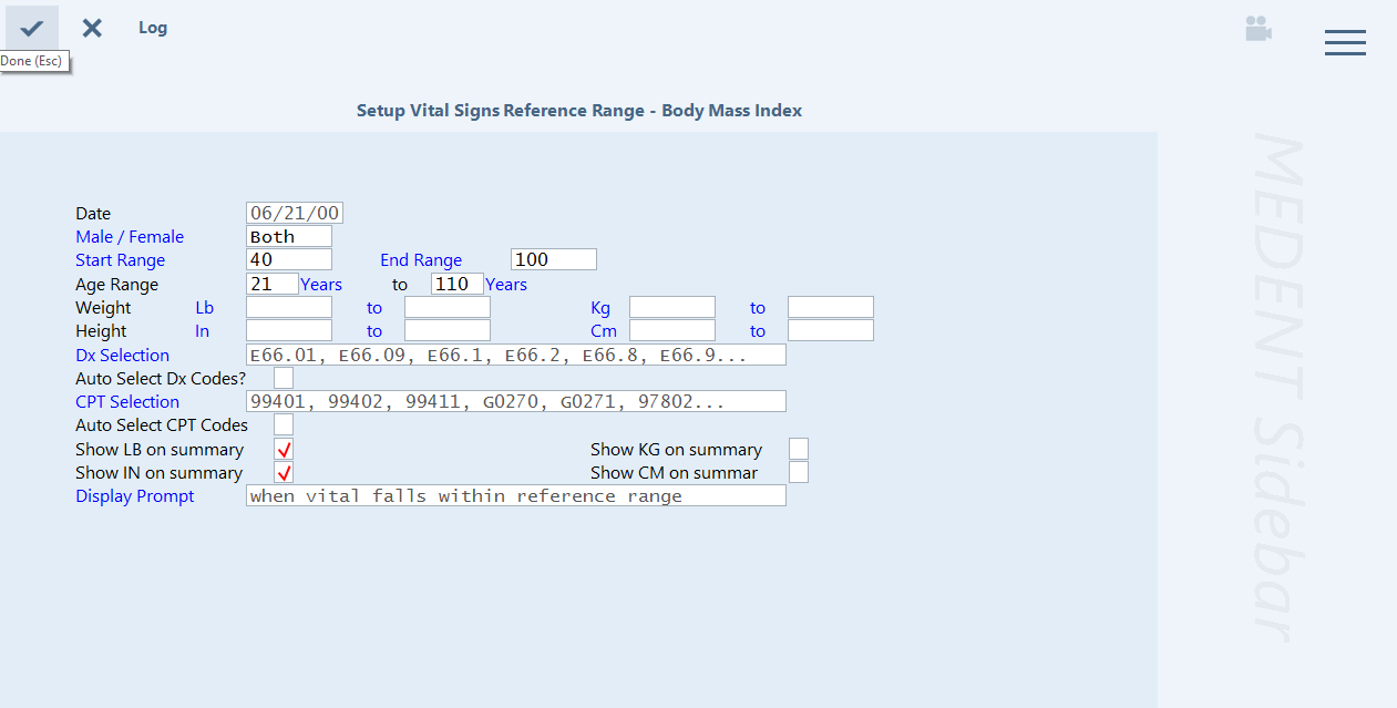 Index Of med download medentvideos v220 Vital Sign BMI Reference Ranges
